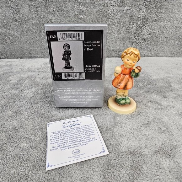Hummel | Accents | Vintage Mi Hummel Club Figurine Puppet Princess 664 ...